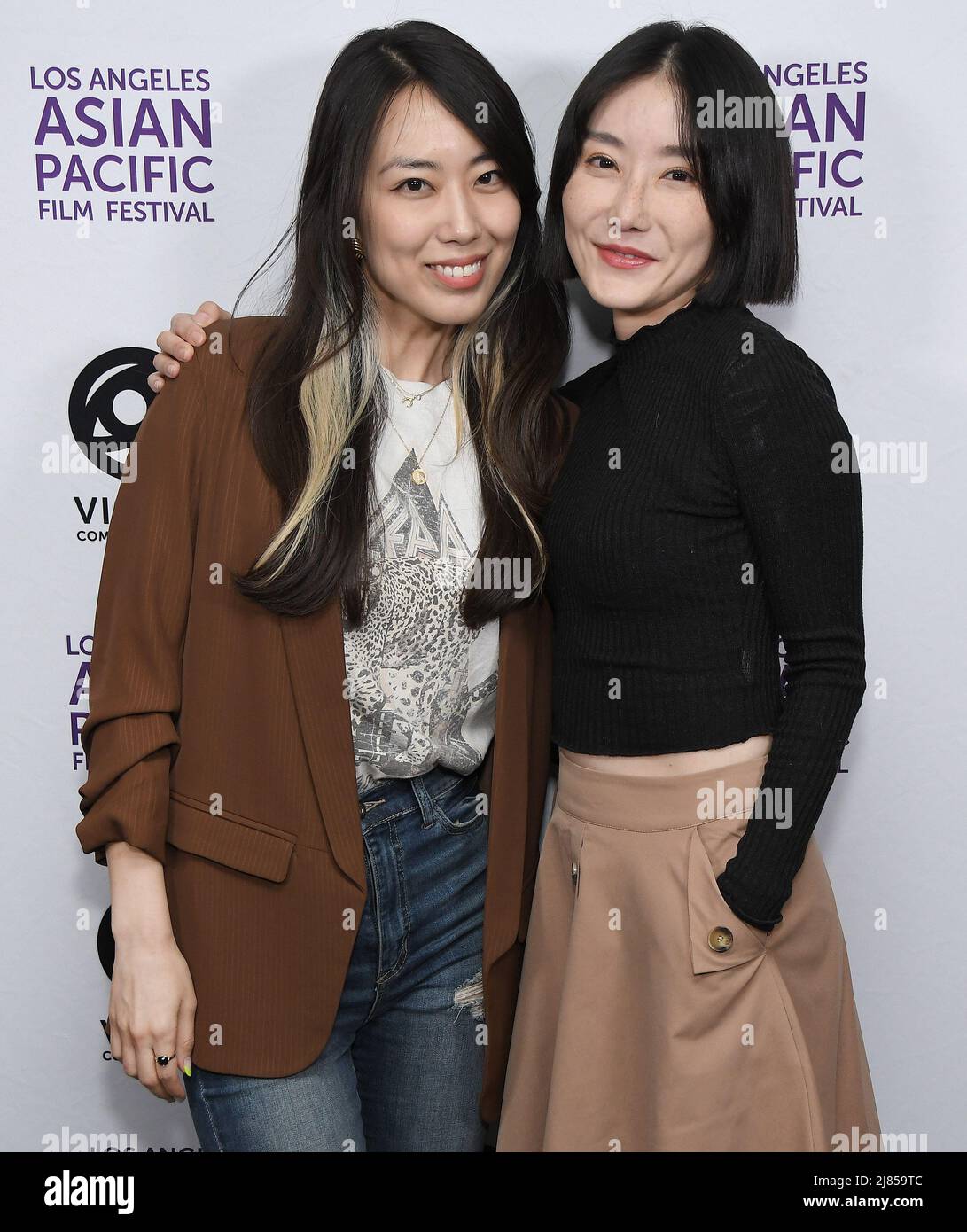 (L-R) Veronica Kim and Kim Ellis at the 38th Los Angeles Asian Pacific ...