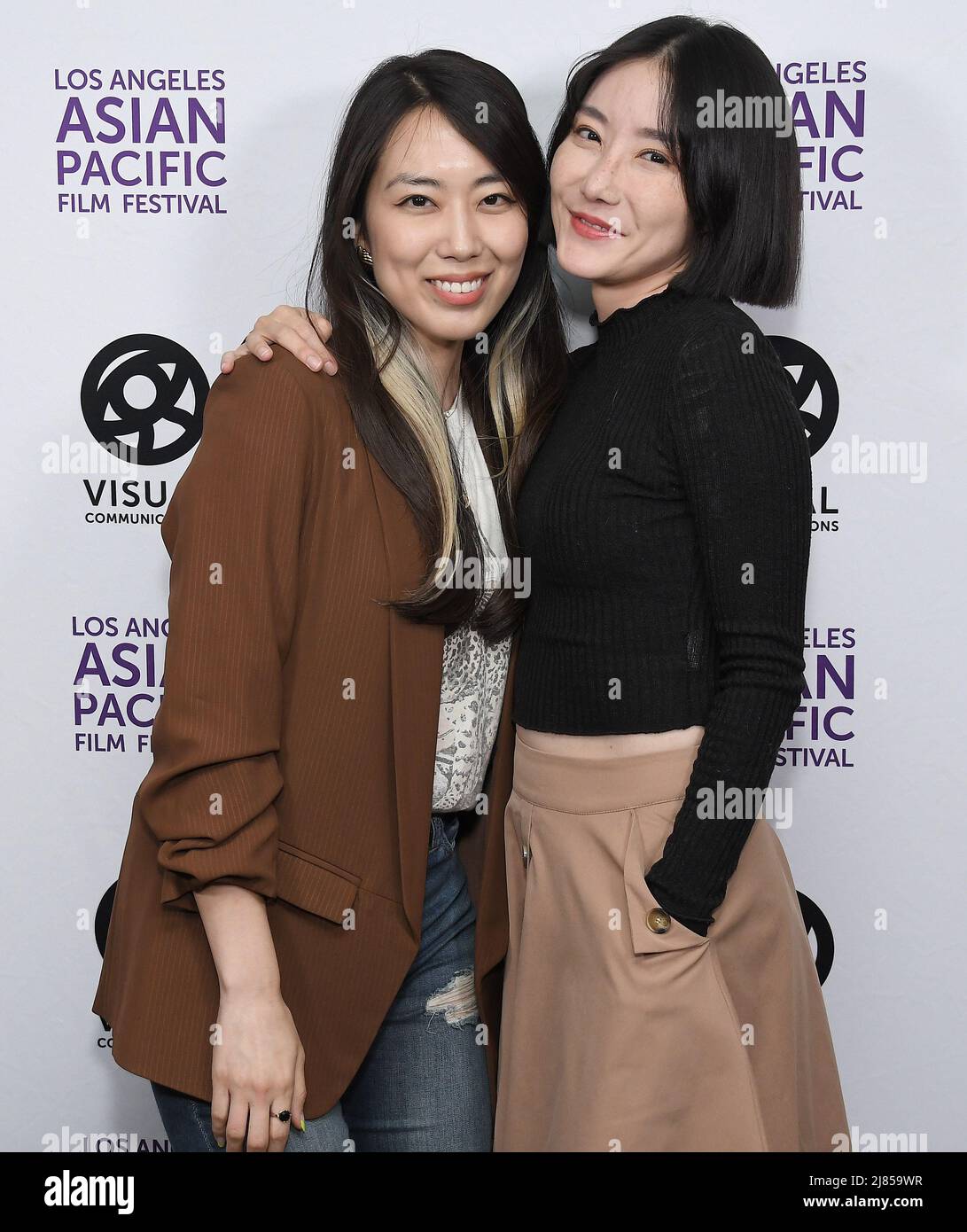 Los Angeles, USA. 12th May, 2022. (L-R) Veronica Kim and Kim Ellis at ...