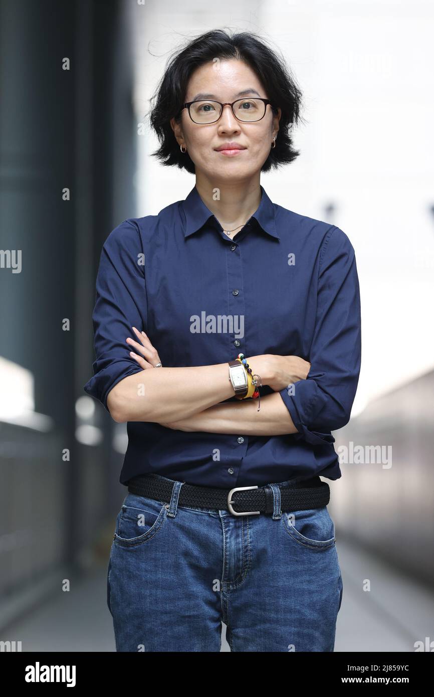 S. Korean author Chung Bora South Korean author Chung Bora poses for a ...