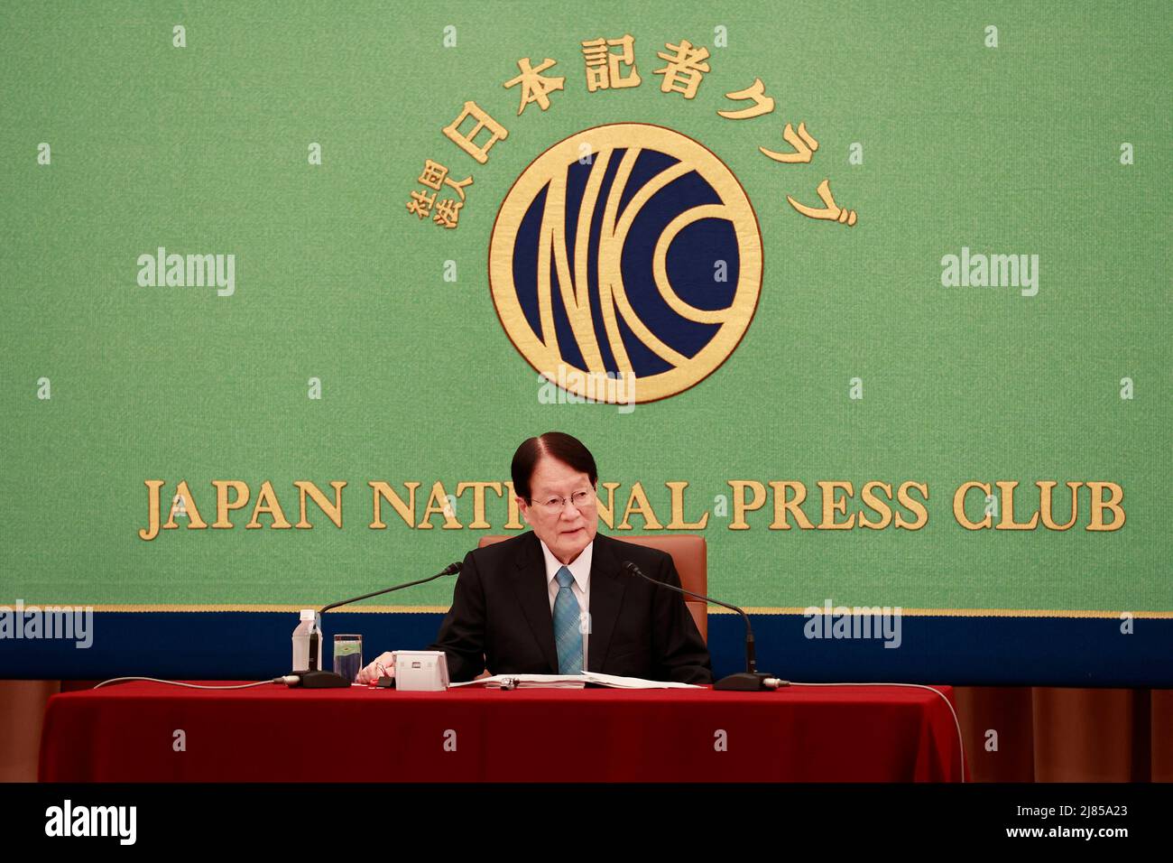 Tokyo, Japan. 13th May, 2022. Satoshi Morimoto Former Defense Minister ...