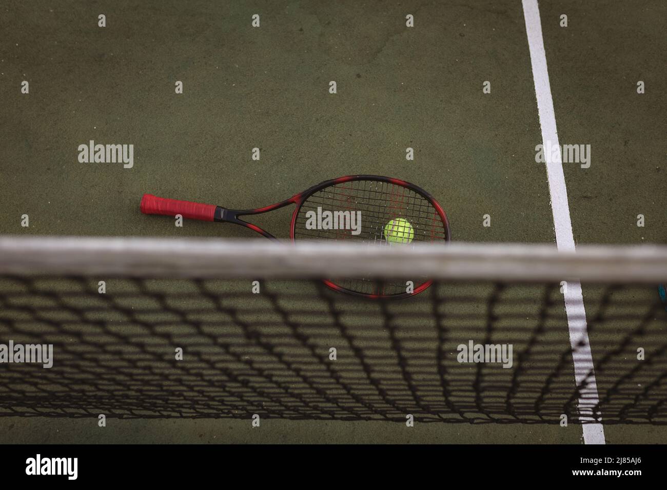Action racket net ball hi-res stock photography and images - Alamy