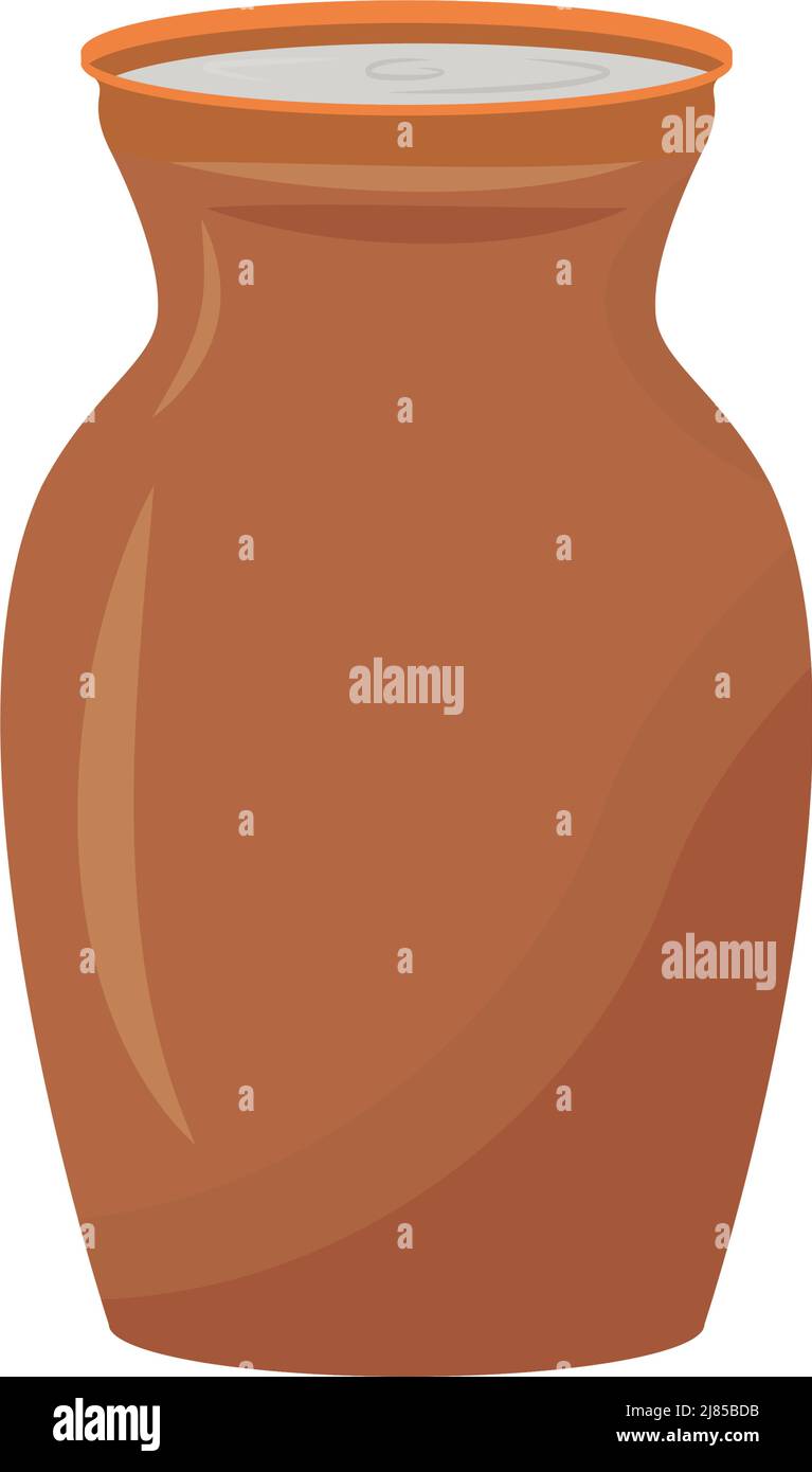 Clay vessel semi flat color vector element Stock Vector Image & Art - Alamy