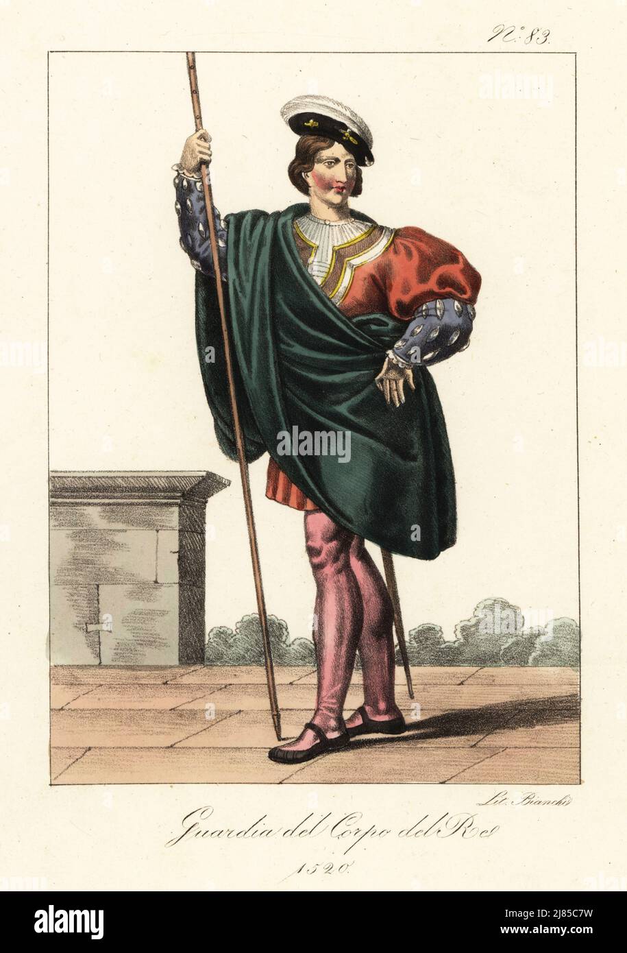 Civilian and military costumes of the french monarchy hi-res stock ...