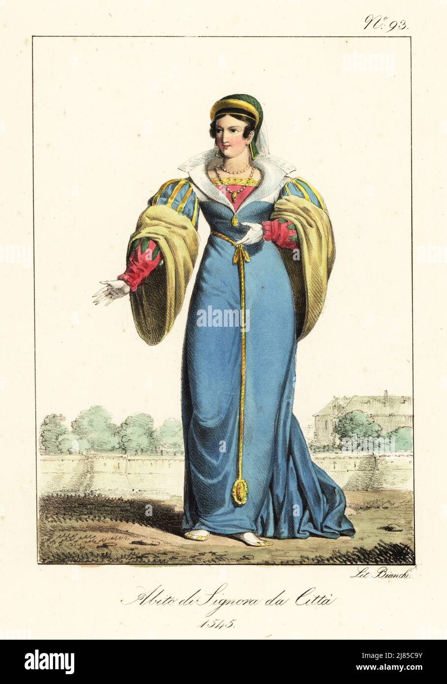 Civilian and military costumes of the french monarchy hi-res stock ...