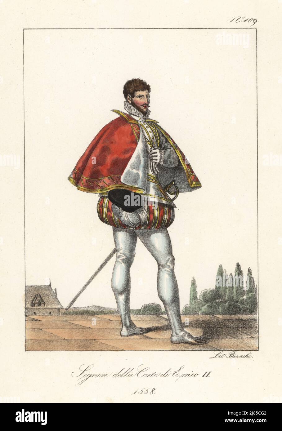 Lord at the court of King Henry II of France, 1558. In short ...