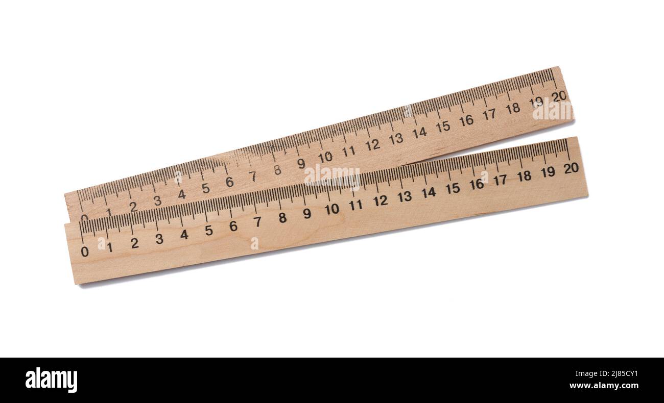 Wooden school ruler hi-res stock photography and images - Alamy