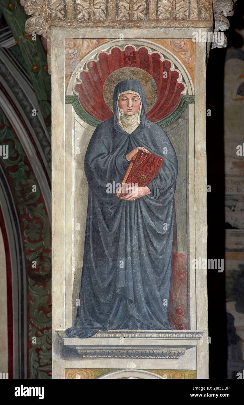 Benozzo gozzoli agostino hi-res stock photography and images - Alamy