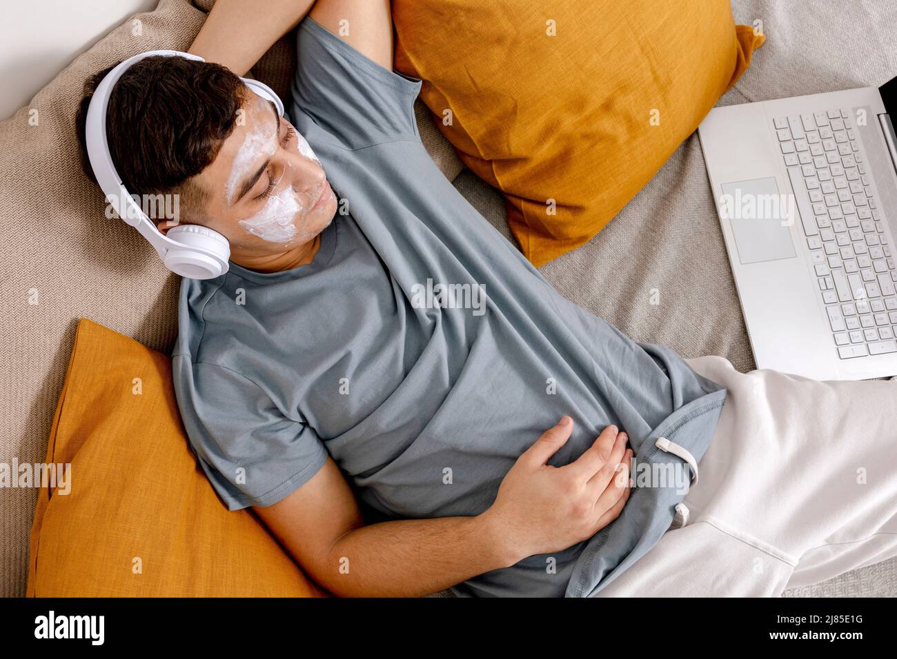 Skin of man hi-res stock photography and images - Alamy