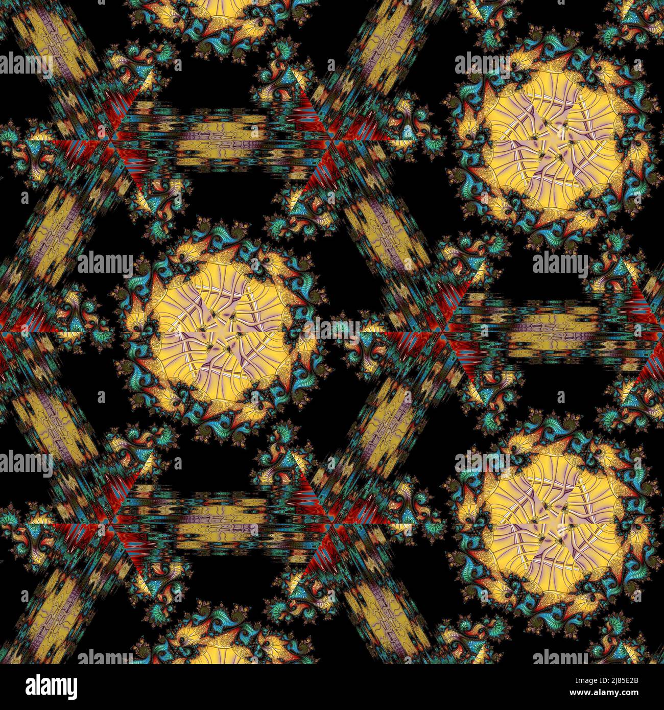 Abstract Computer Generated Fractal Design A Fractal Is A Never Ending Pattern Fractals Are