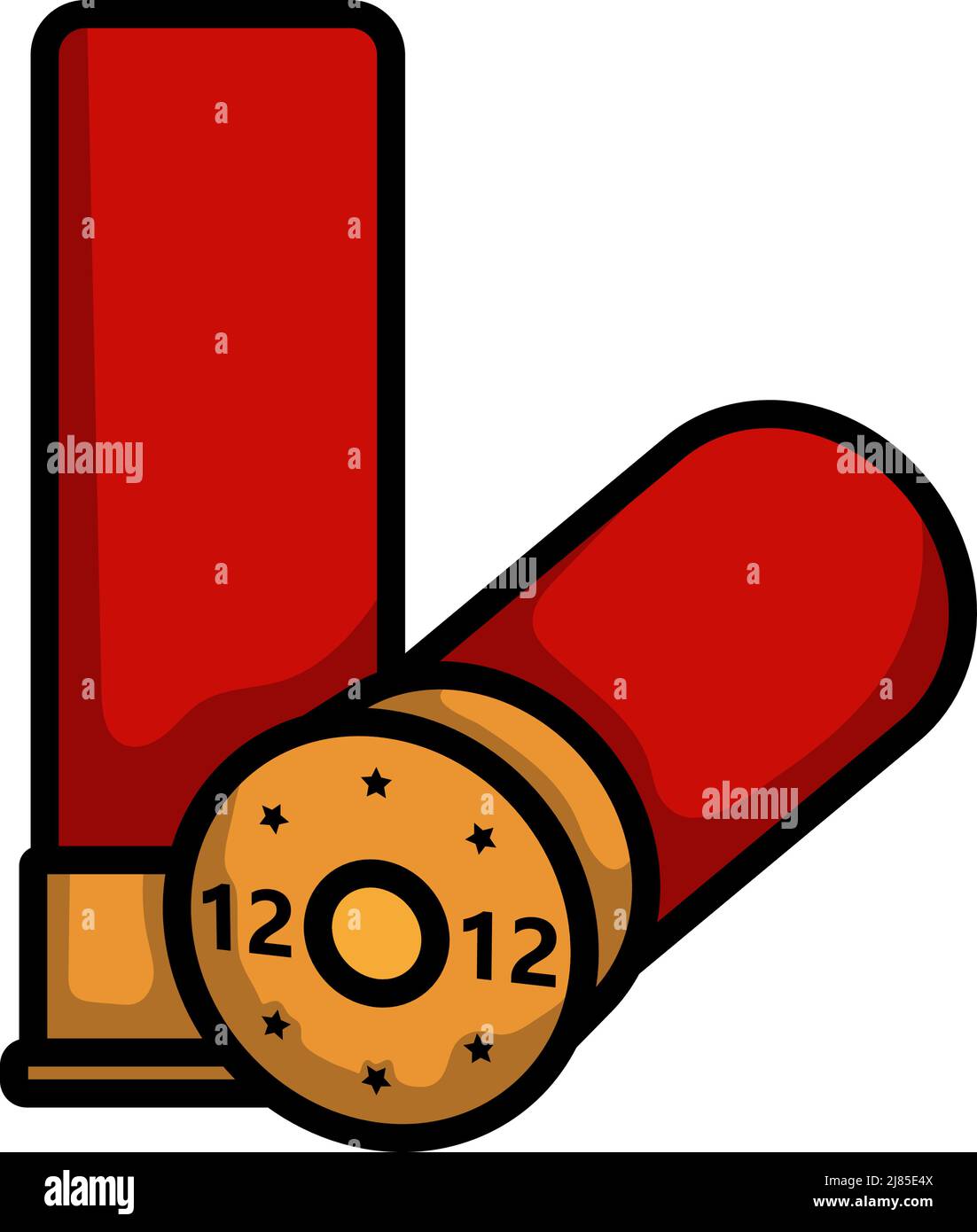 Cartoon Shotgun Shell