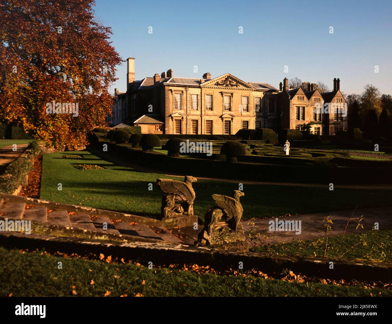 Coombe Abbey in autumn, Warwickshire, England, UK Stock Photo - Alamy