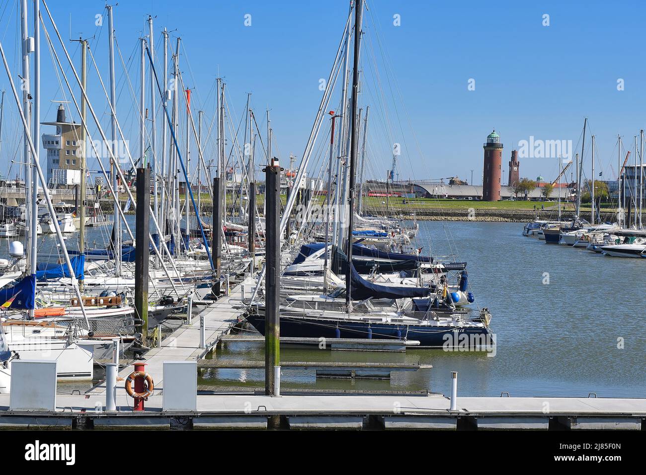 Maritim,Nordsee, North Sea, Cuxhaven, Meer, Harbour, Hafen,Yacht ...