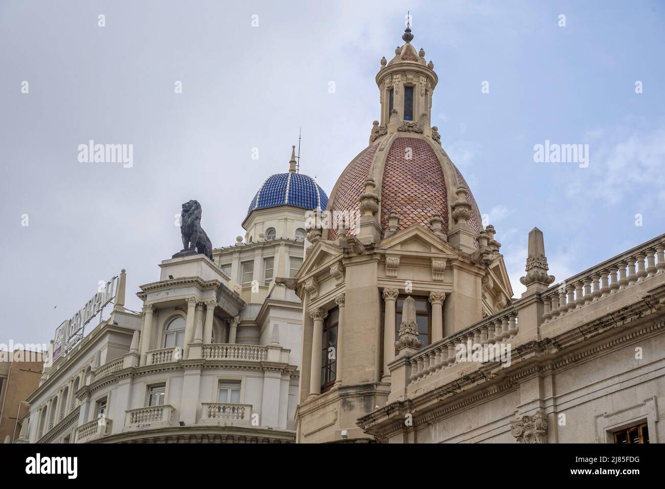 Valencia historic town hall famous building Stock Photo - Alamy