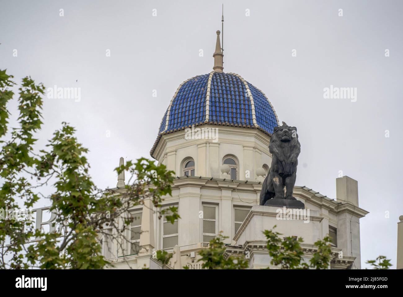 Valencia historic town hall famous building Stock Photo - Alamy