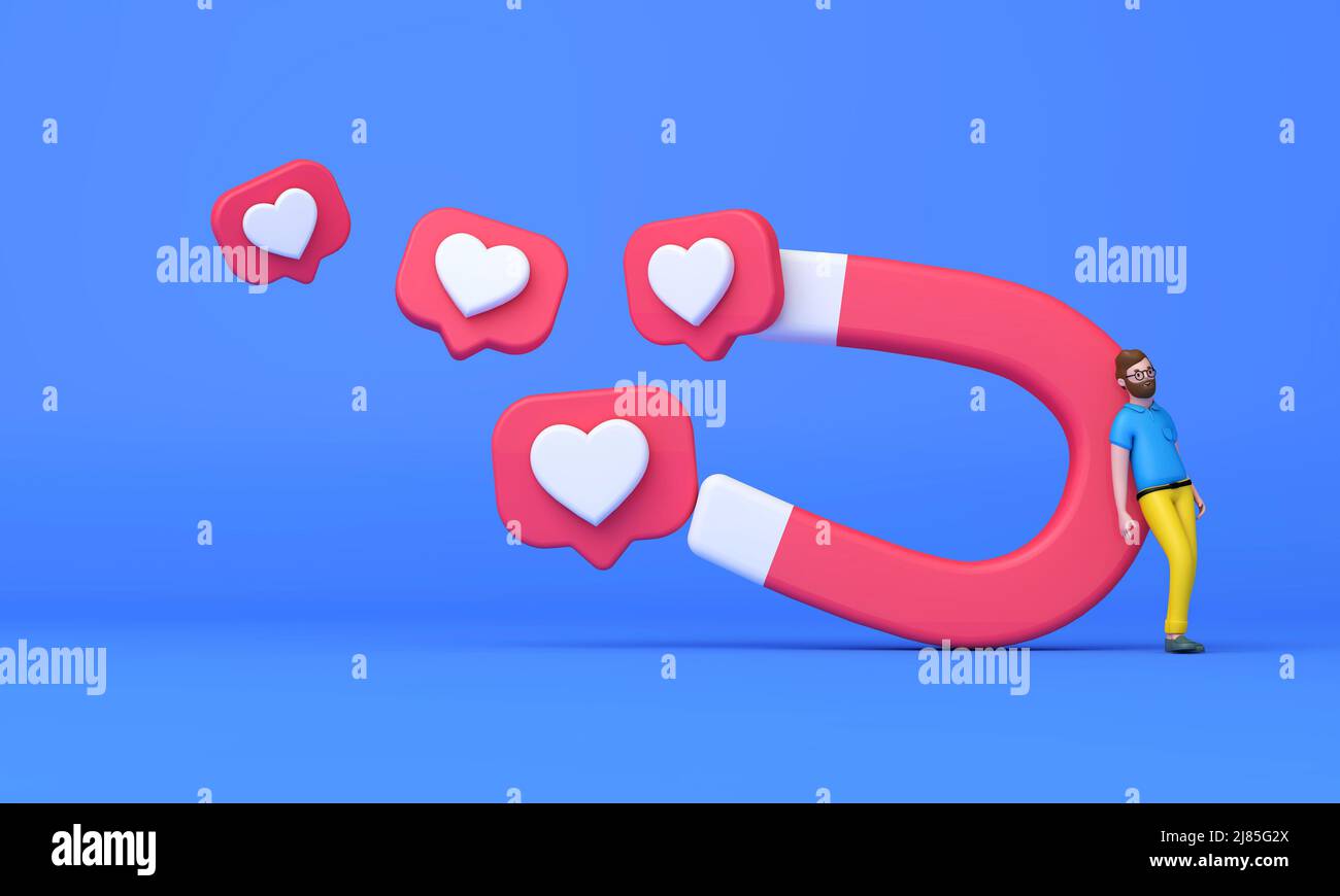 Cartoon magnet hi-res stock photography and images - Alamy