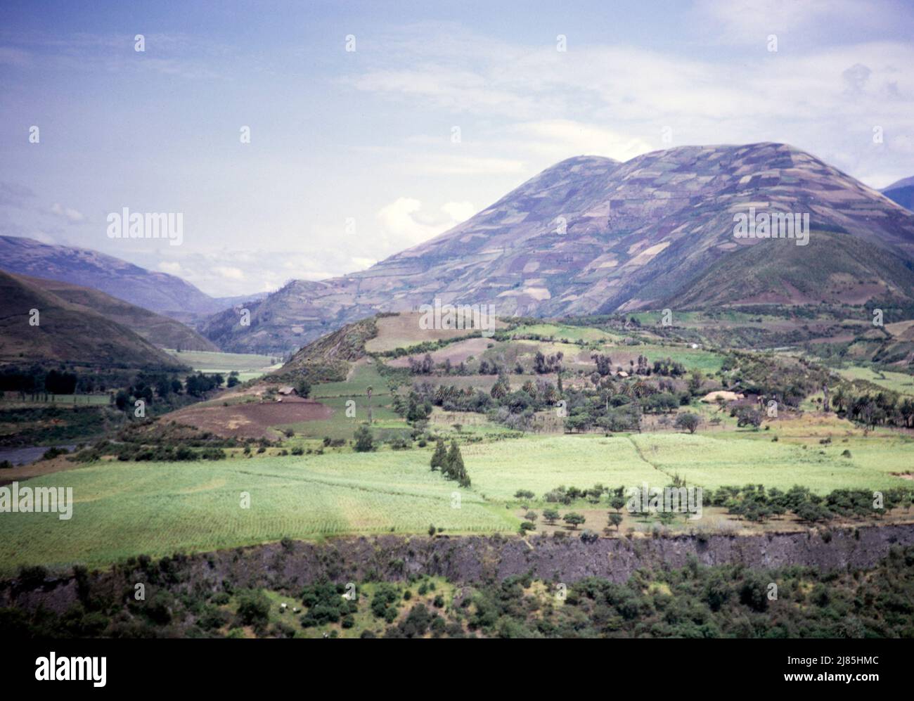 Intensive agriculture with river hi-res stock photography and images ...