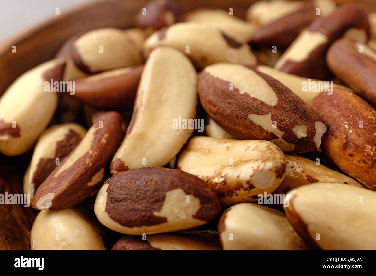Large and fragrant nuts Brazil Nuts Stock Photo - Alamy