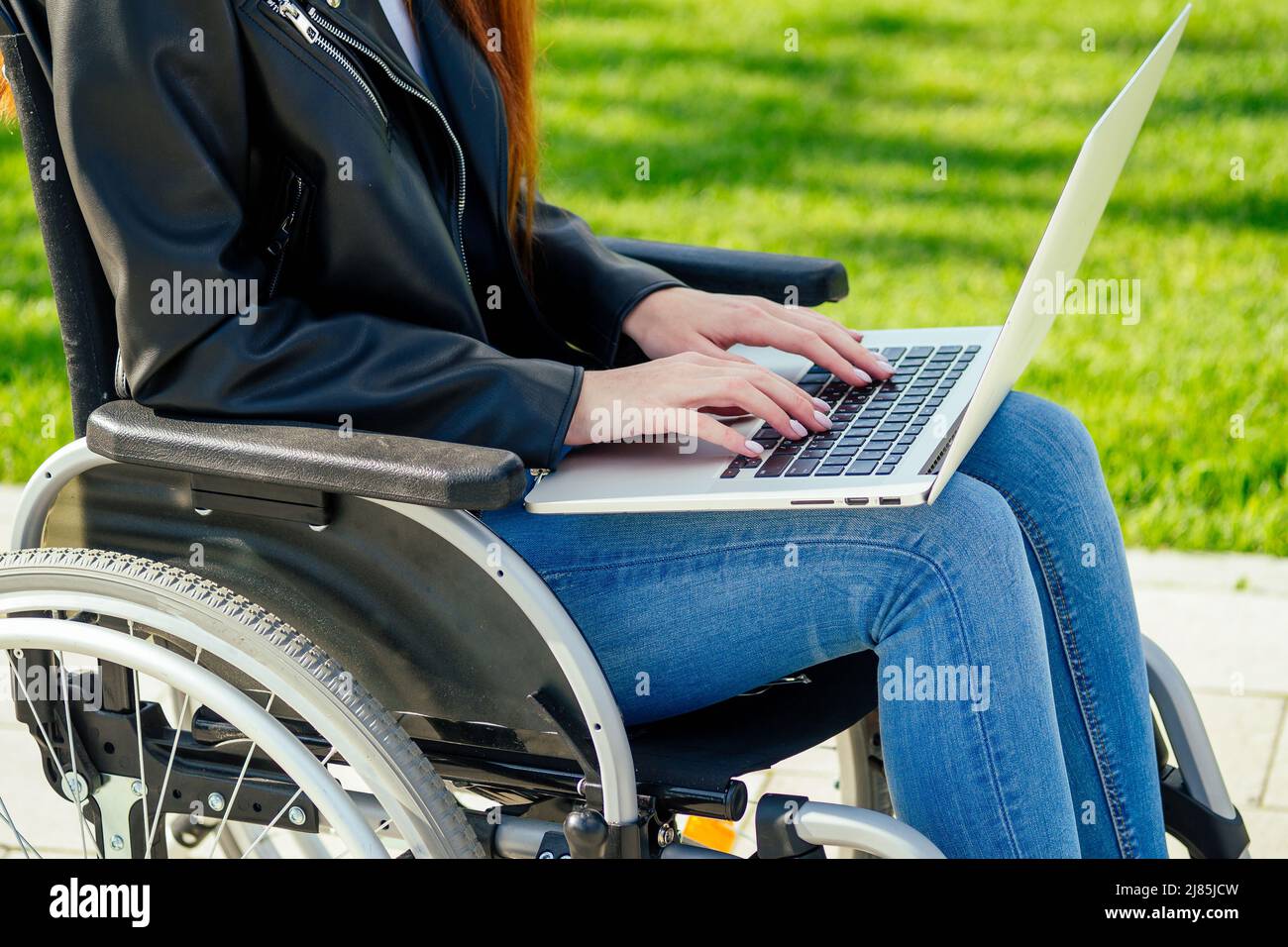 Using disability trolley hi-res stock photography and images - Alamy