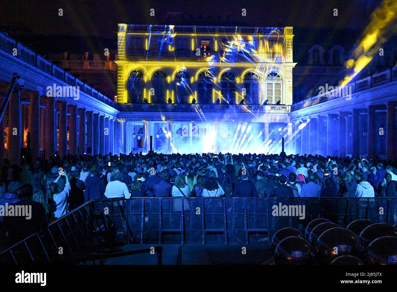 French DJ Michael Canitrot during his 'Monumental Tour Europe' concert ...