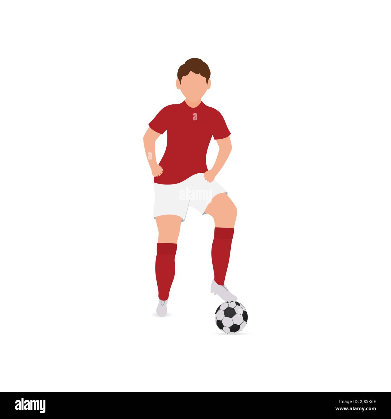 Winner soccer ball faceless cartoon hi-res stock photography and images ...