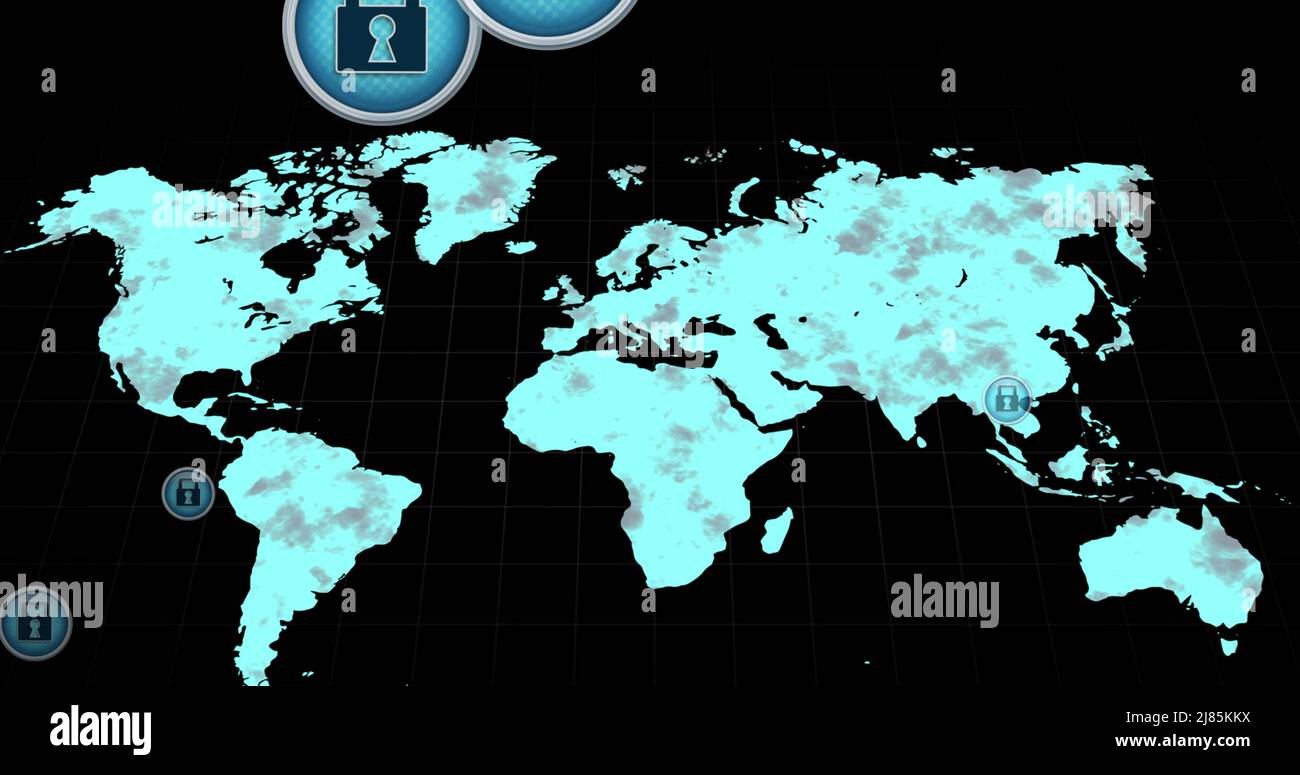 Map of media hi-res stock photography and images - Alamy