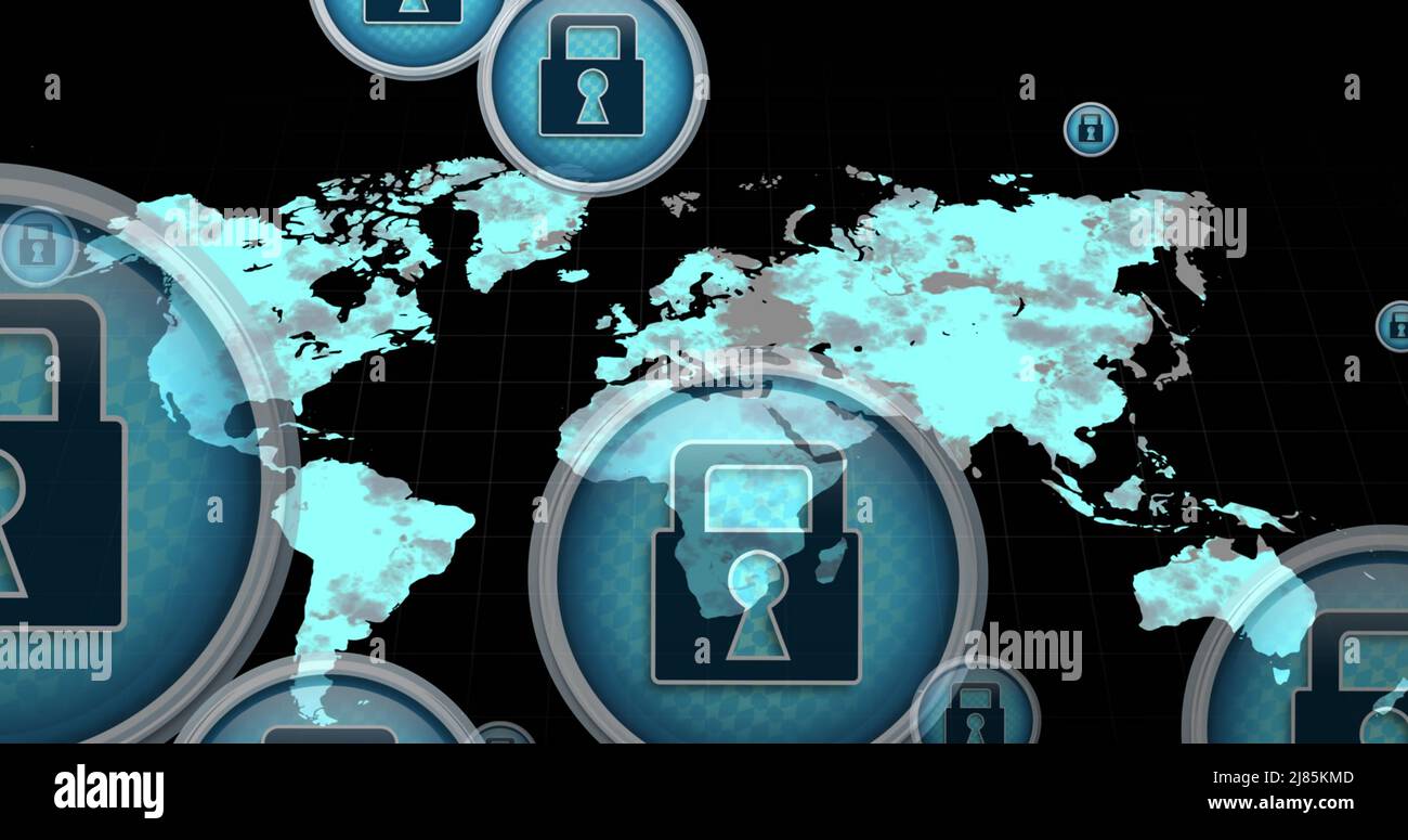 Map of media hi-res stock photography and images - Alamy