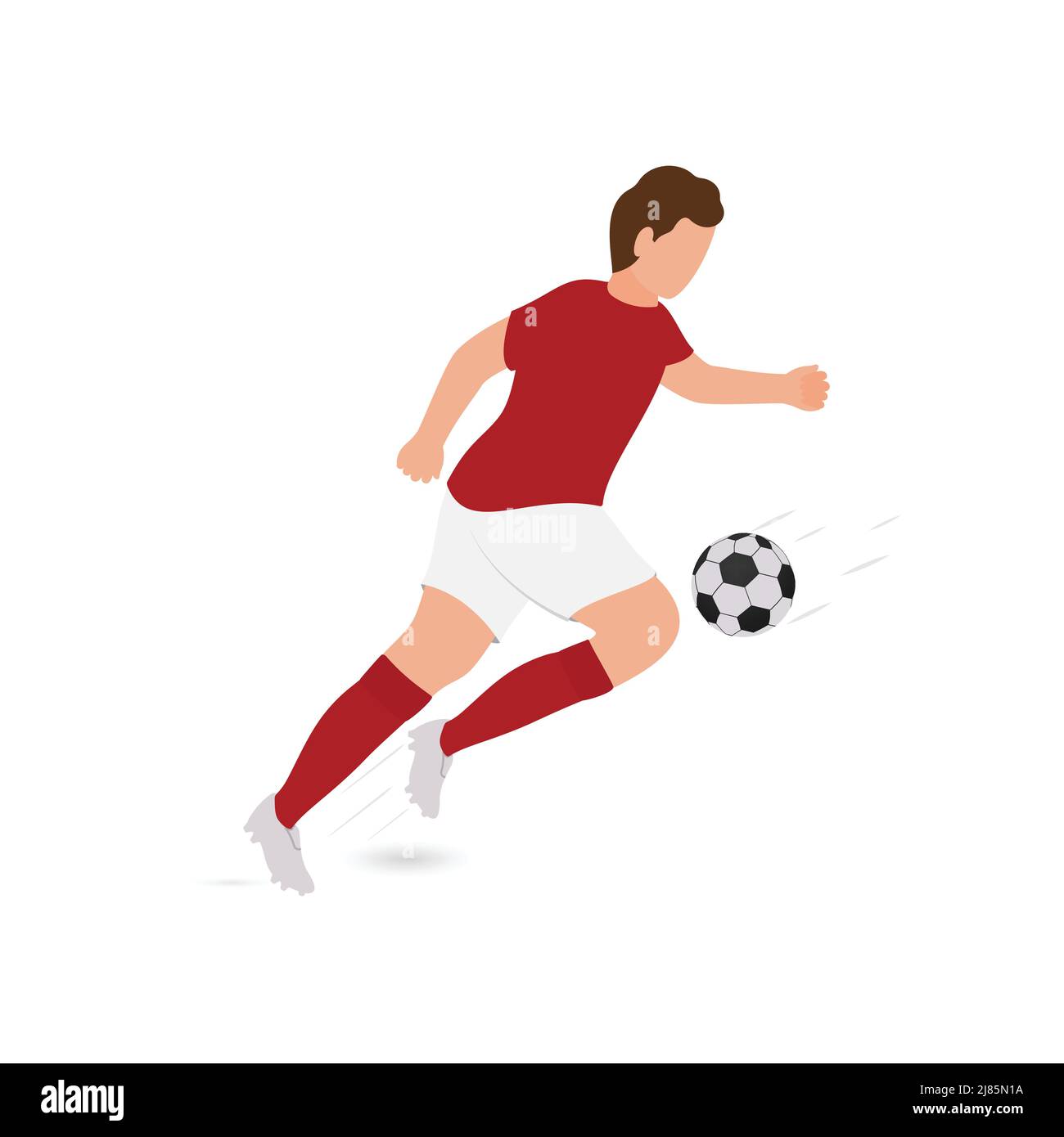 Winner soccer ball faceless cartoon hi-res stock photography and images ...