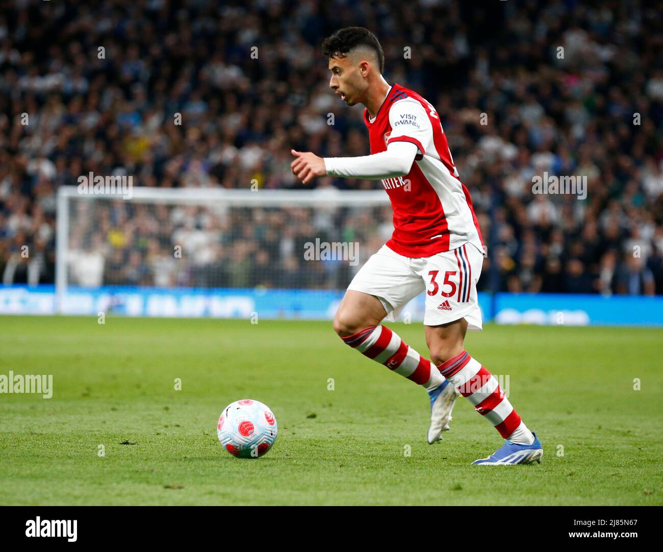 LONDON, England - MAY 12: Gabriel Martinelli of Arsenal during Premier ...