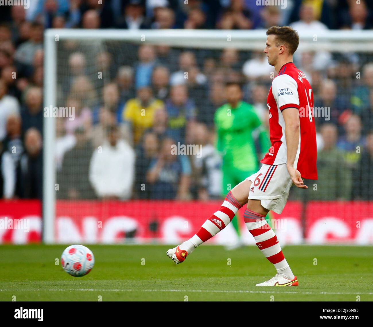 LONDON, England - MAY 12: Rob Holding of Arsenal during Premier League ...