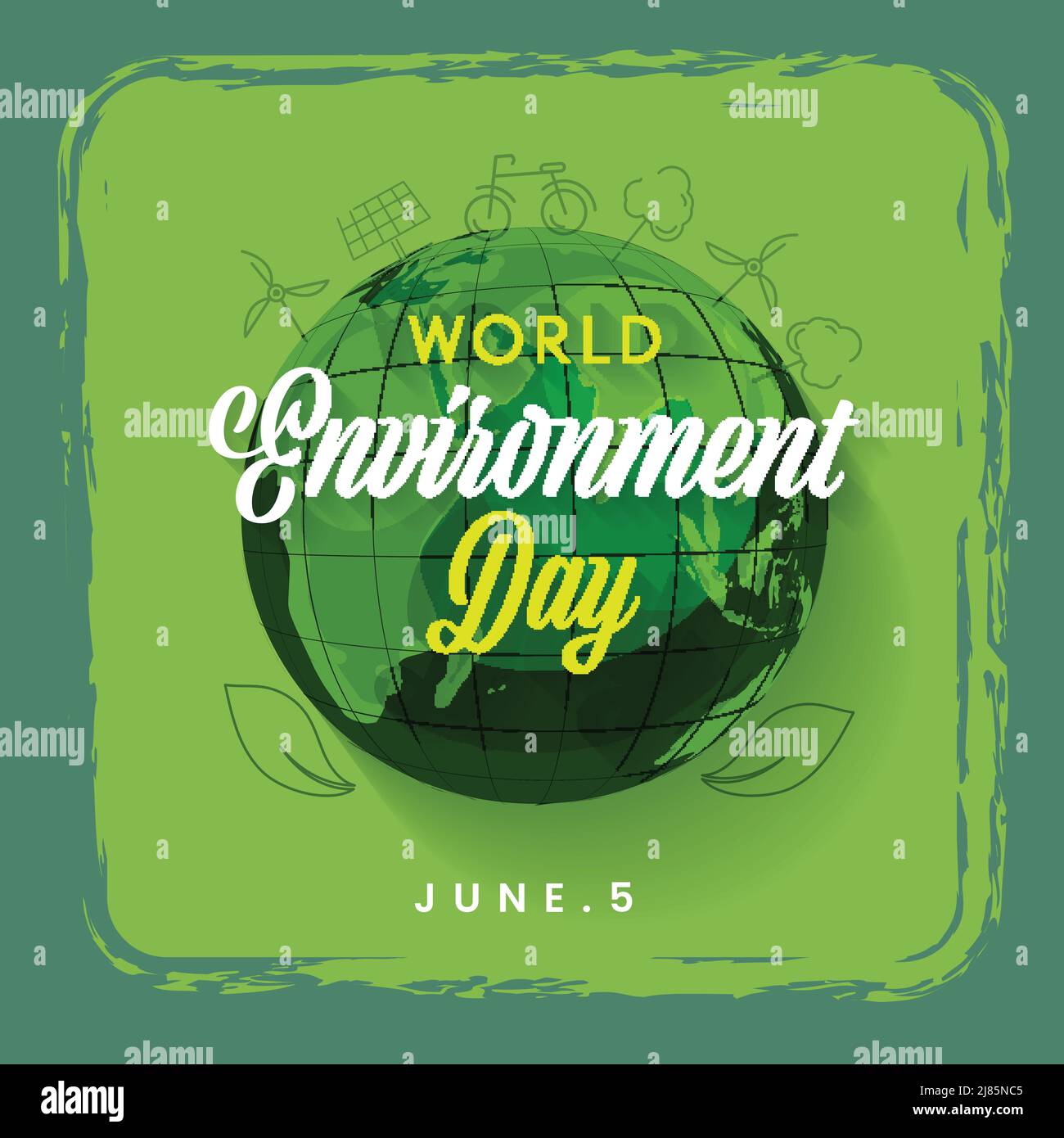 World environment day poster 5th june hi-res stock photography and ...