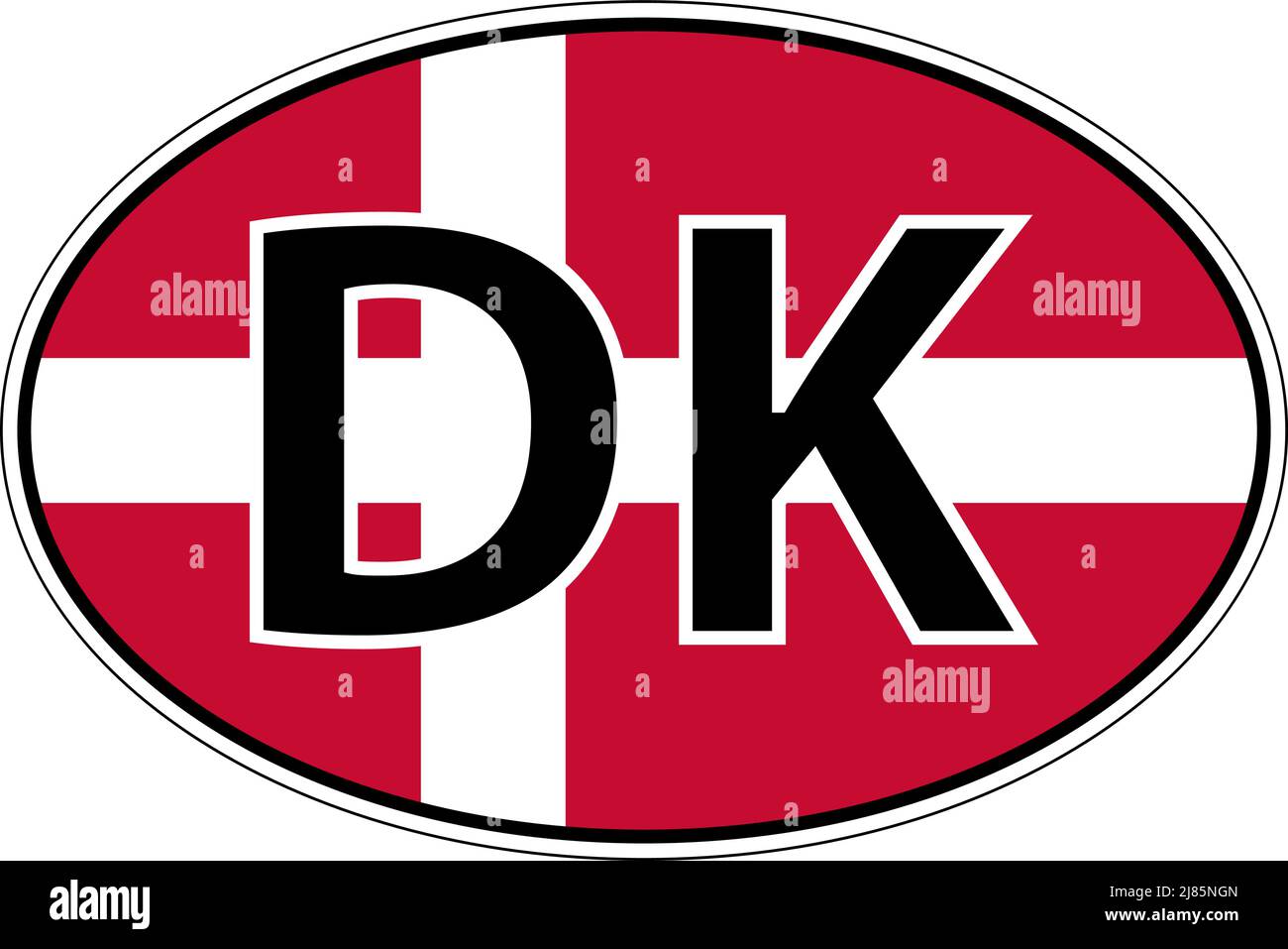 Car sticker denmark hi-res stock photography and images - Alamy