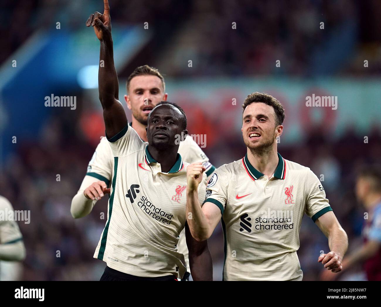 File photo dated 10-05-2022 of Liverpool's Sadio Mane celebrating ...