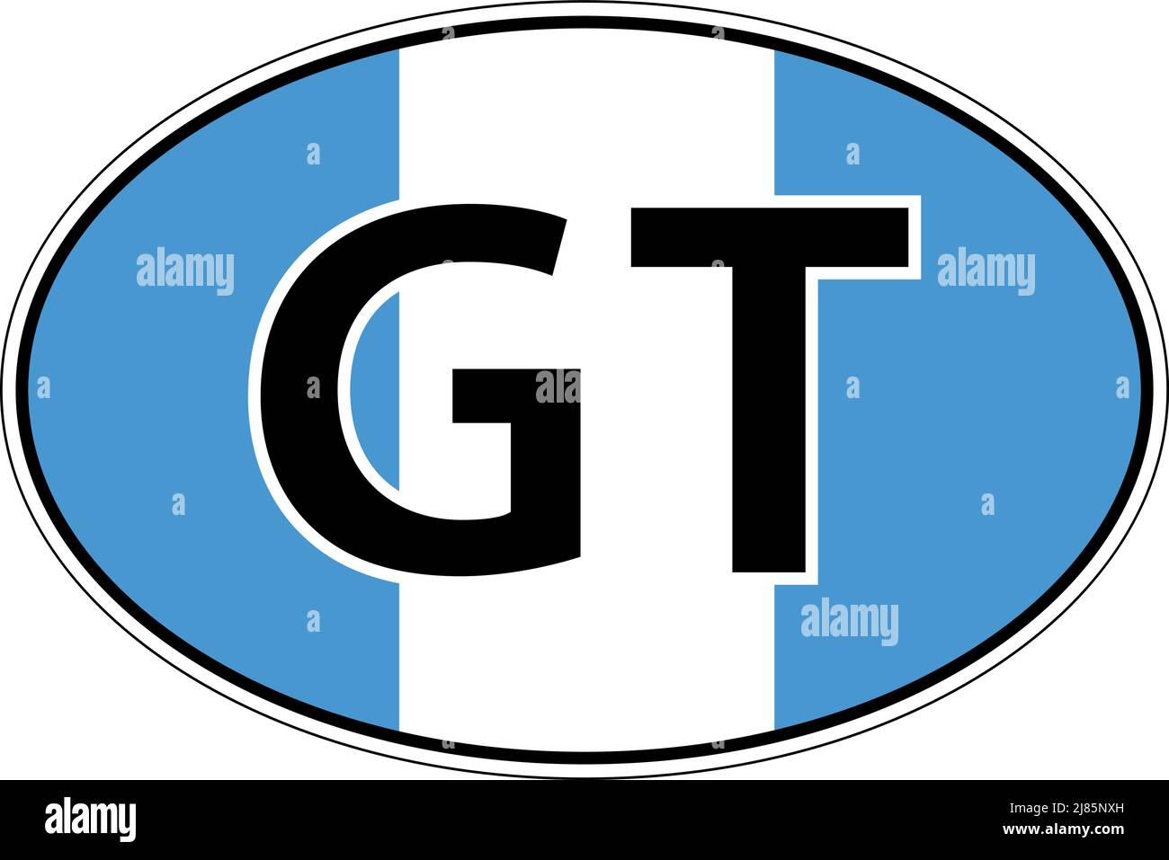 Gt guatemala Stock Vector Images - Alamy