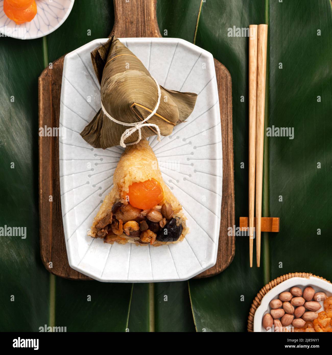 Zongzi. Rice dumpling for Chinese traditional Dragon Boat Festival ...