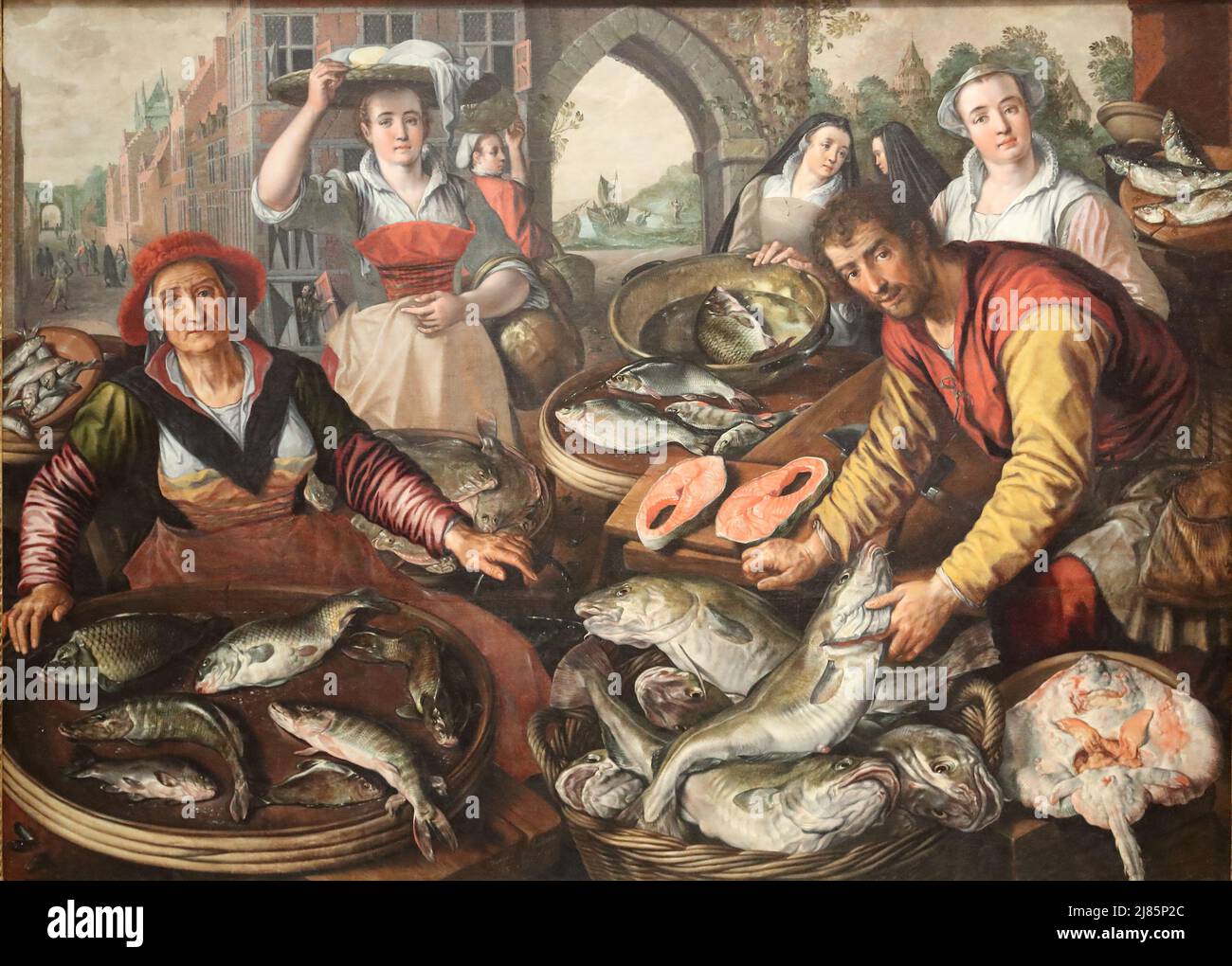 The Four Elements: Water. at the by Flemish Renaissance painter Joachim ...