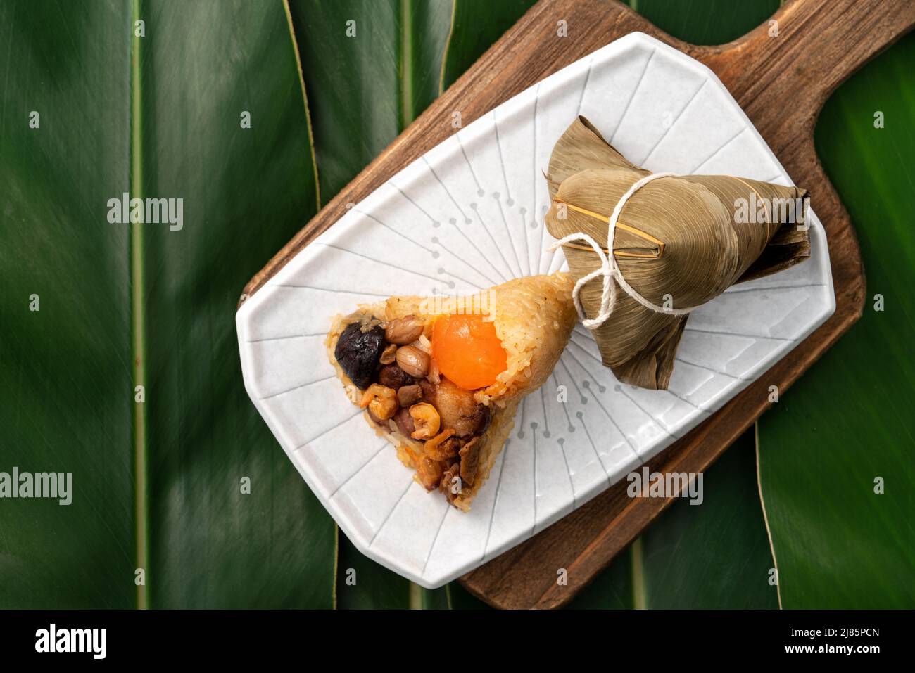 Zongzi. Rice dumpling for Chinese traditional Dragon Boat Festival ...
