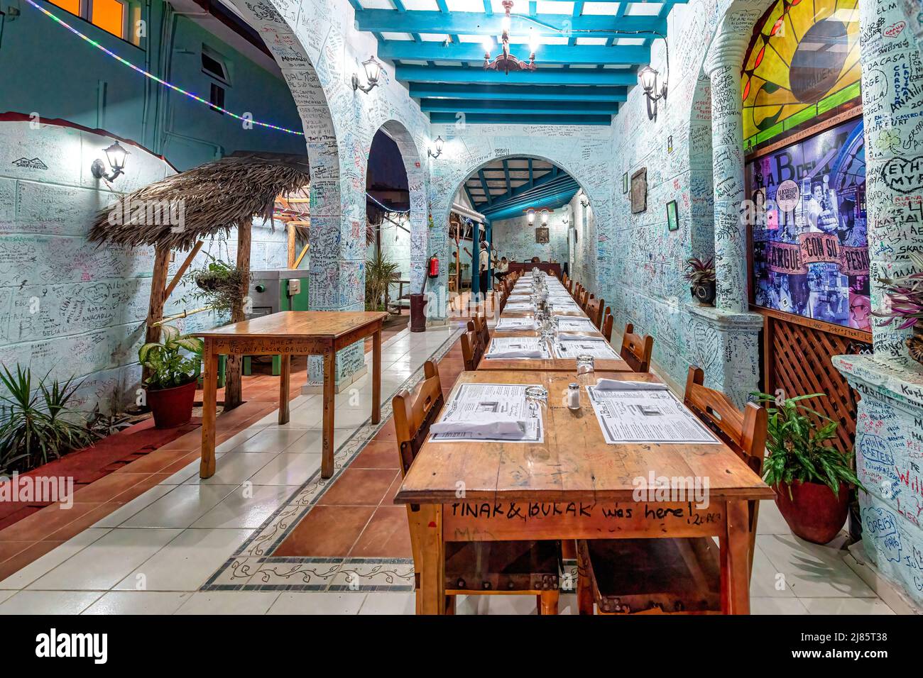 La Bodeguita del Medio restaurant, Varadero, Cuba Stock Photo - Alamy