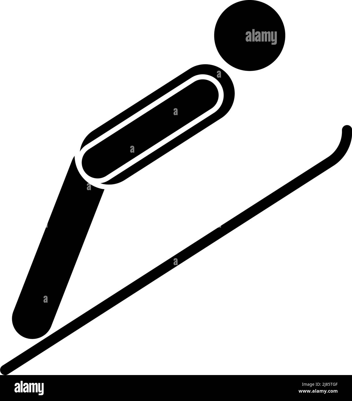 Rectangle button icon Sky jumping. Button banner Rectangle badge ...