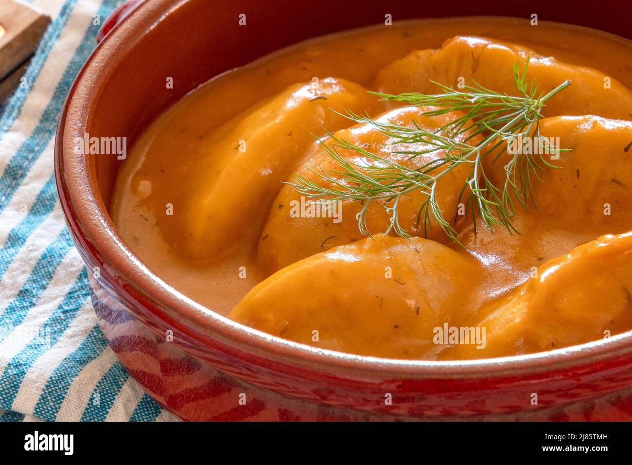 Fish quenelle hi-res stock photography and images - Alamy