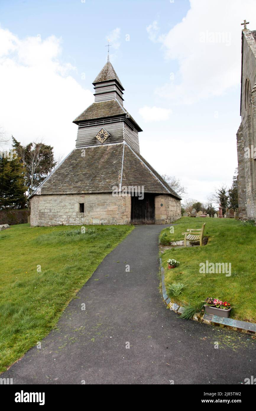 St Marys Church Pembridge Leominster Herefordshire Stock Photo - Alamy