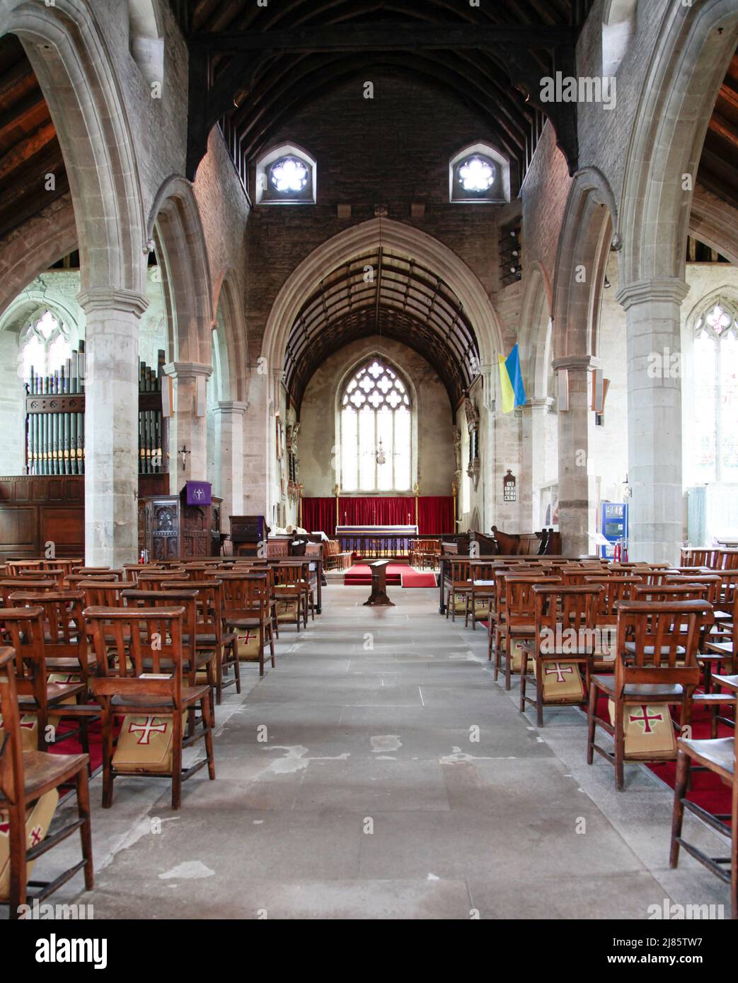 St Marys Church Pembridge Leominster Herefordshire Stock Photo - Alamy