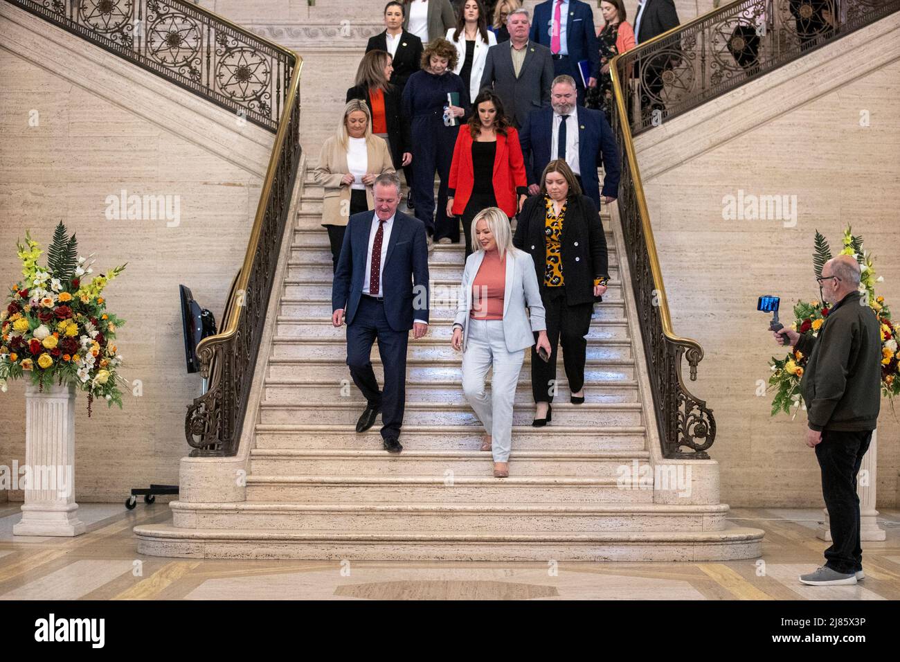 Michelle oneill sinn fein leads hi-res stock photography and images - Alamy