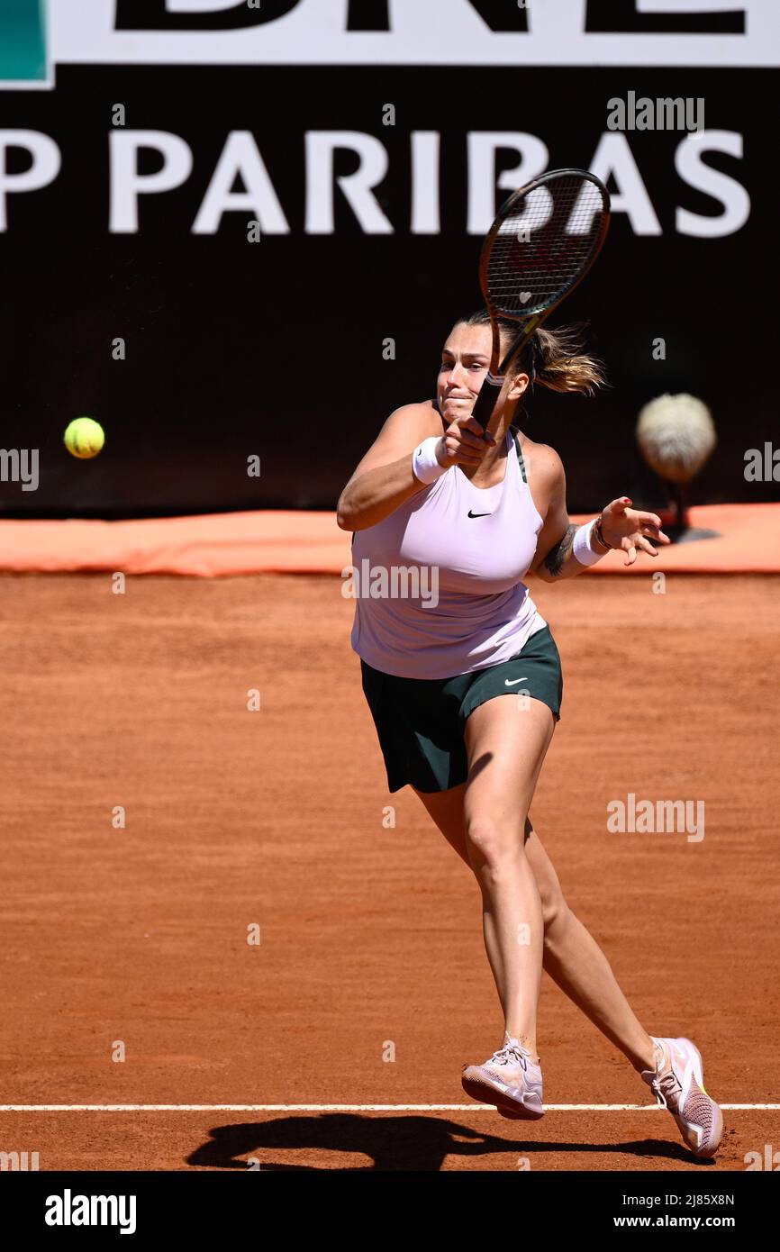 Arena Sabalenka (BLR) during the quarter finals against Amanda ...