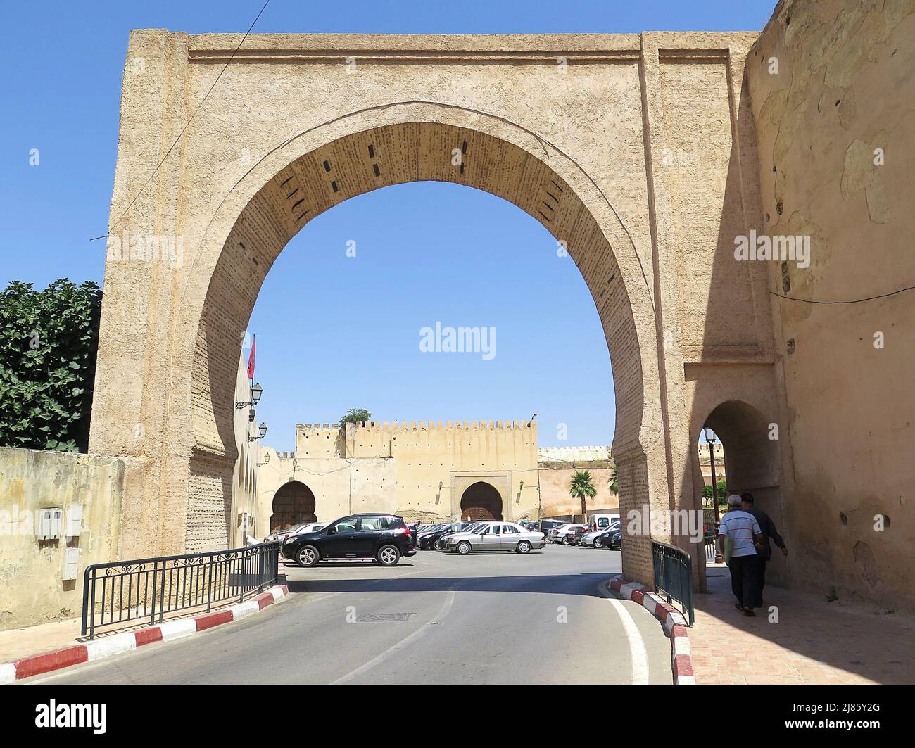 Typical architectural arches in Morocco, Africa Stock Photo - Alamy
