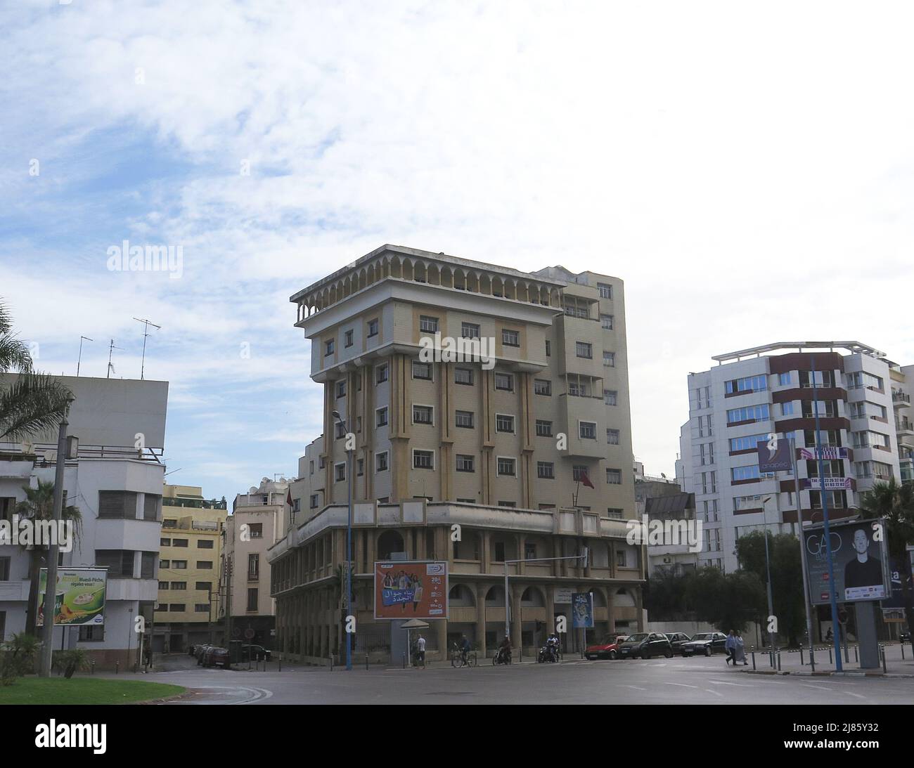 Overview of a city in Morocco, Africa Stock Photo - Alamy