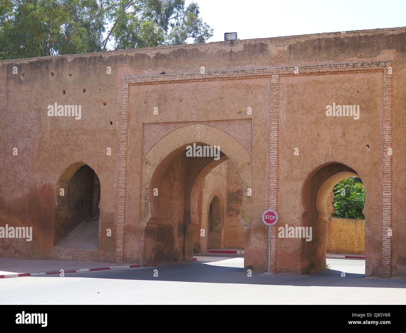 Typical arcade of Morocco, Africa Stock Photo - Alamy