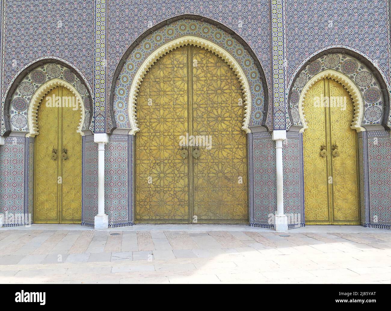 Typical arcade of Morocco, Africa Stock Photo - Alamy