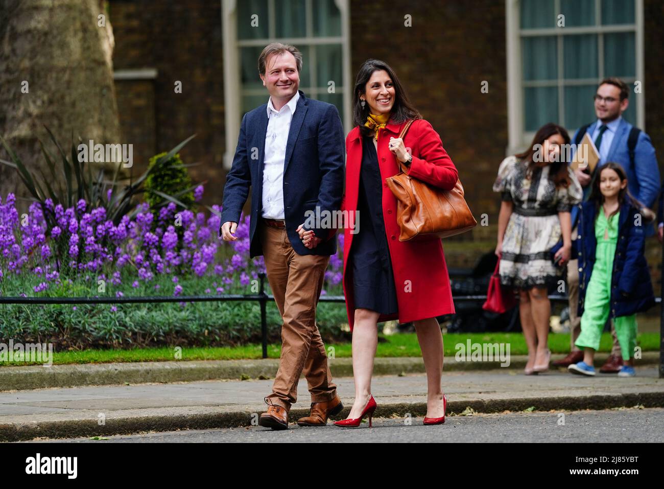Nazanin Zaghari-Ratcliffe with her husband Richard Ratcliffe and ...