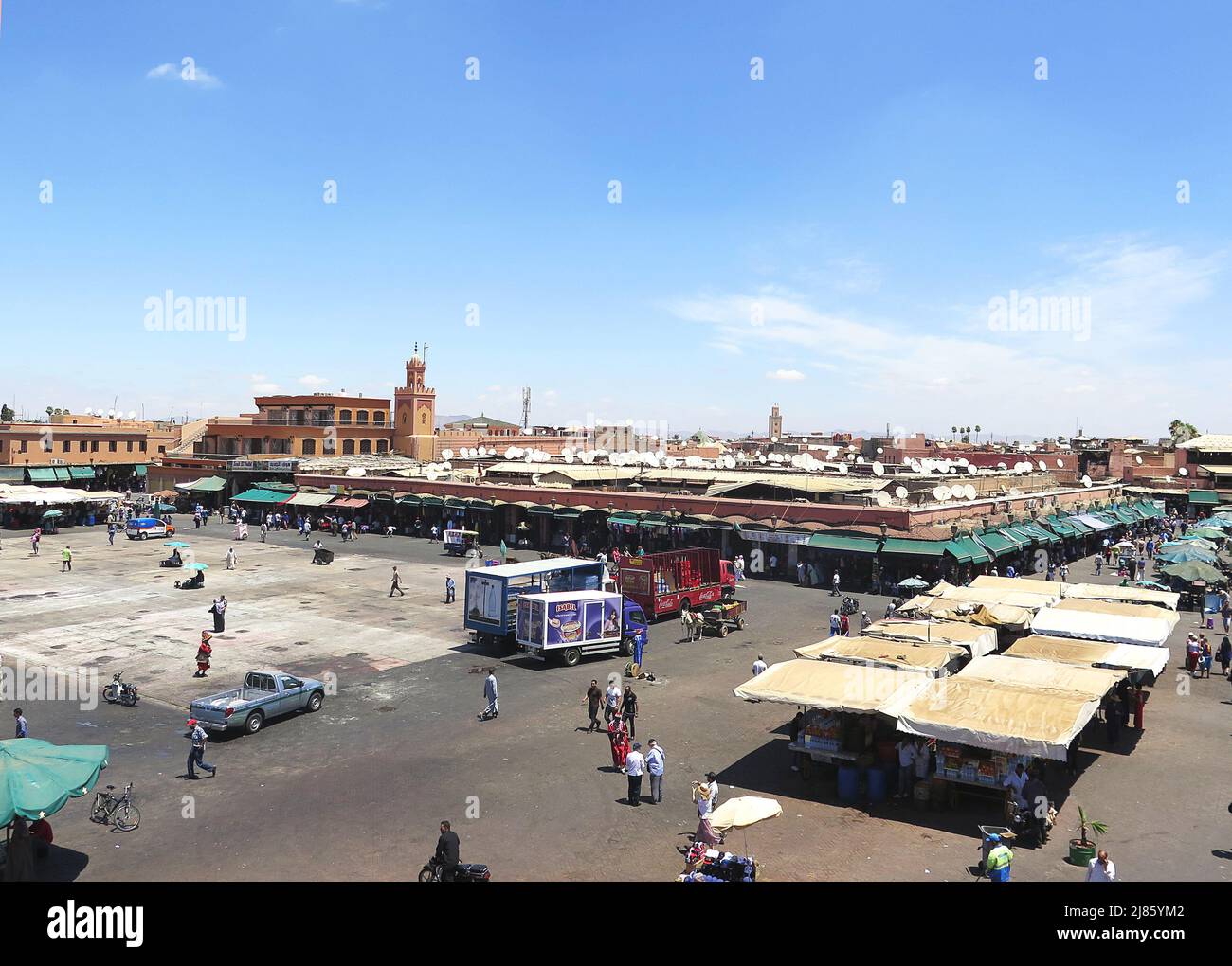 Market square in Marrakech, Morocco, Africa Stock Photo - Alamy