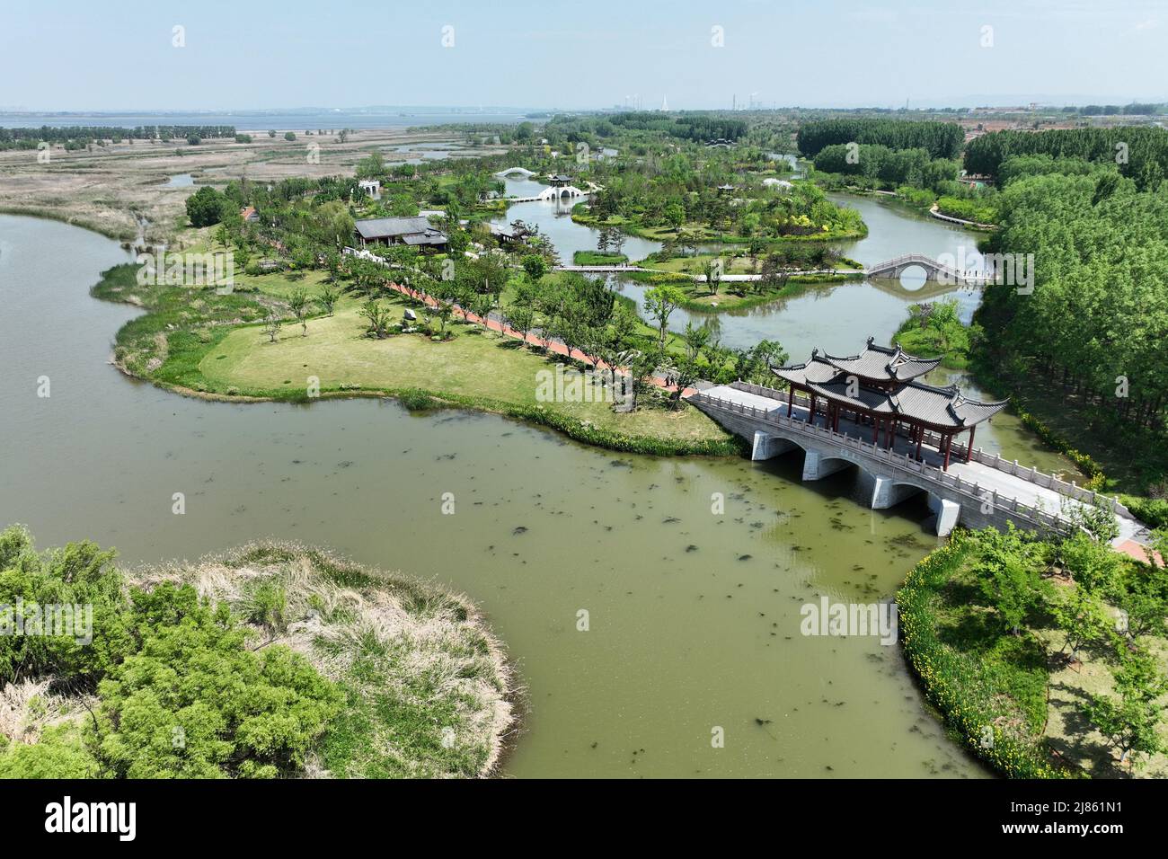 Changzhi. 13th May, 2022. Aerial photo taken on May 13, 2022 shows a ...